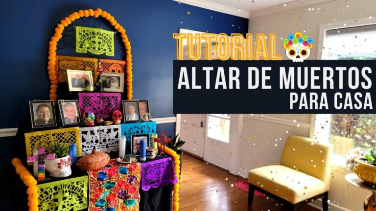 Como hacer el altar de muertos 2026 - Show Me That